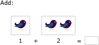 IXL - Add with pictures - sums up to 10 (Kindergarten maths practice)