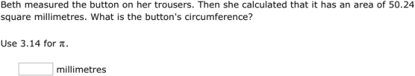 IXL - Circles: word problems (Grade 7 maths practice)