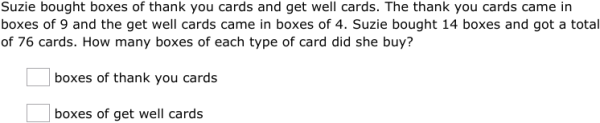 IXL - Guess-and-check word problems (Grade 7 maths practice)