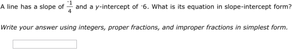 IXL - Write a linear equation from a slope and y-intercept (Grade 8 ...