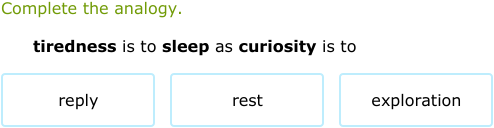 IXL - Analogies (Grade 8 English practice)