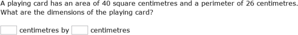 IXL - Area and perimeter: word problems (Grade 5 maths practice)