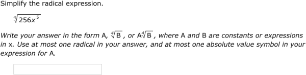 IXL - Simplify radical expressions with variables I (Grade 11 maths ...