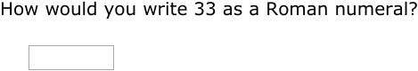 IXL - Roman numerals I, V, X (Grade 1 maths practice)