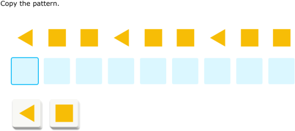 IXL - Repeating patterns (Grade 2 maths practice)