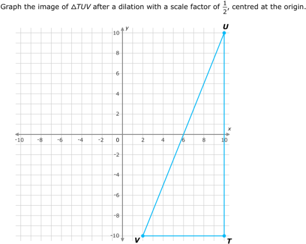 IXL - Dilations: graph the image (Grade 10 maths practice)