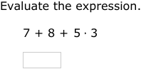 IXL - Evaluate numerical expressions involving whole numbers (Grade 6 ...