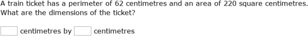 IXL - Area and perimeter: word problems (Grade 6 maths practice)