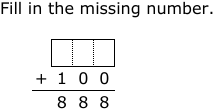 IXL - Complete the addition sentence - up to three digits (Grade 3 ...