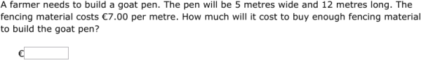 IXL - Use perimeter to determine cost (Grade 4 maths practice)