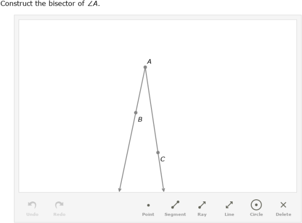 IXL - Construct an angle bisector (Grade 9 maths practice)