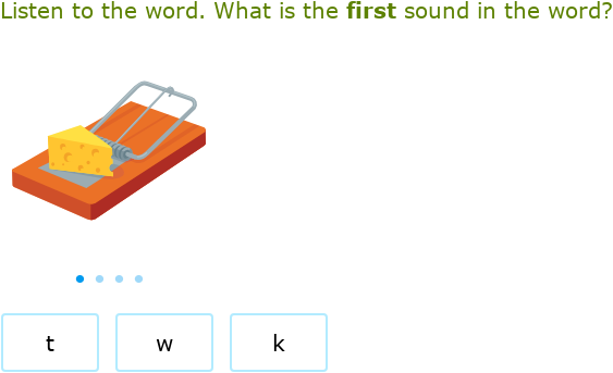 IXL - Identify each sound in a word (Grade 1 English practice)