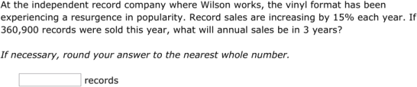 IXL - Exponential growth and decay: word problems (Grade 12 maths practice)