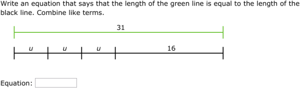 IXL - Write and solve equations that represent diagrams (Grade 9 maths practice)