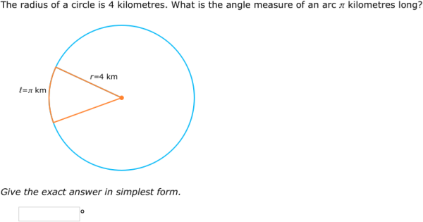 IXL - Arc measure and arc length (Grade 11 maths practice)