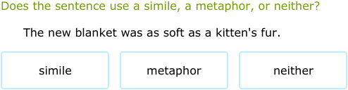 IXL - Identify similes and metaphors (Grade 4 English practice)