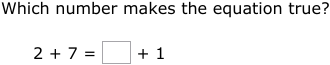 IXL - Balance addition equations - one digit (Grade 2 maths practice)