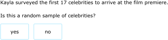 IXL - Identify representative, random and biased samples (Grade 8 maths ...