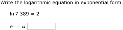 IXL - Convert between exponential and logarithmic form: all bases ...