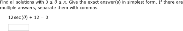 IXL - Solve trigonometric equations II (Grade 11 maths practice)