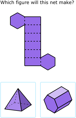 IXL - Nets of three-dimensional figures (Grade 7 maths practice)