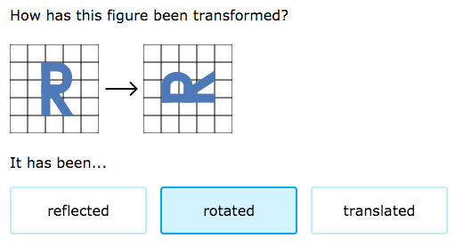 IXL - Reflection, rotation and translation (Grade 3 maths practice)