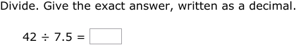 IXL - Divide decimals (Grade 7 maths practice)