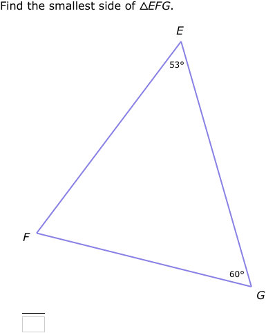 IXL - Angle-side relationships in triangles (Grade 10 maths practice)
