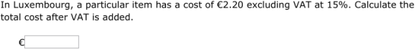 IXL - Percent of a number: VAT, discount and more (Grade 8 maths practice)