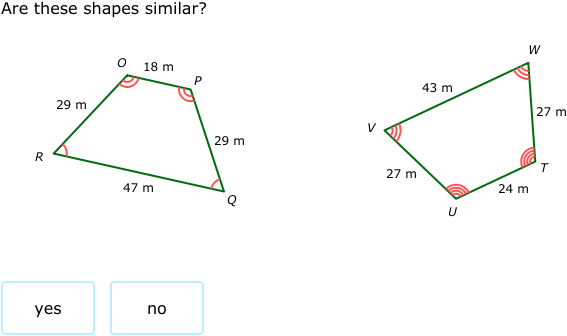 IXL - Identify similar figures (Grade 10 maths practice)