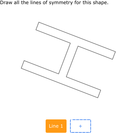 IXL - Draw lines of symmetry (Grade 9 maths practice)