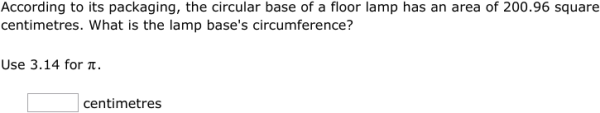 IXL - Circles: word problems (Grade 6 maths practice)