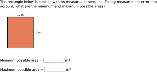 IXL - Minimum and maximum area and volume (Grade 9 maths practice)