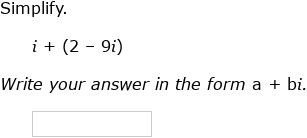 IXL - Add and subtract complex numbers (Grade 12 maths practice)