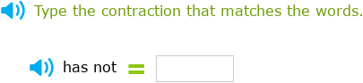 IXL - Form contractions with 'not' (Grade 2 English practice)