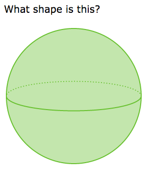 IXL - Name the three-dimensional shape (Kindergarten maths practice)