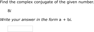 IXL - Graph complex conjugates (Grade 12 maths practice)