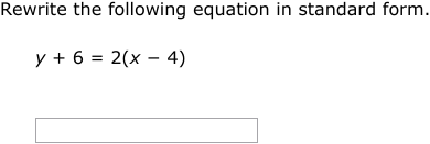 IXL - Write equations in standard form (Grade 10 maths practice)
