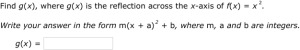 IXL - Reflections of functions (Grade 12 maths practice)