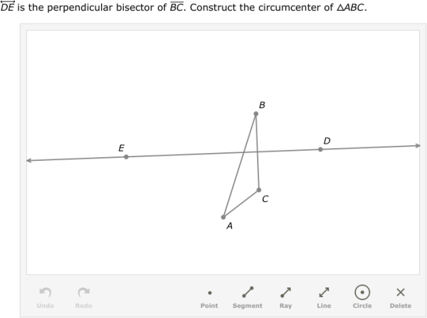 IXL - Construct the circumcenter or incenter of a triangle (Grade 10 ...