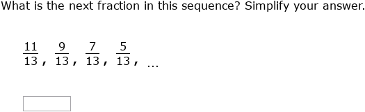 IXL - Arithmetic sequences (Grade 9 maths practice)