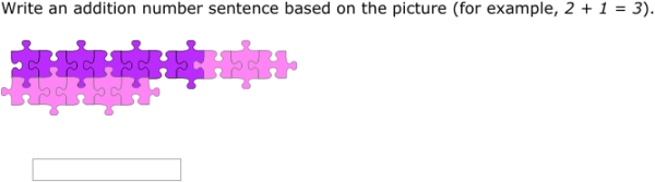 IXL - Write addition sentences to describe pictures - sums to 20 (Grade ...