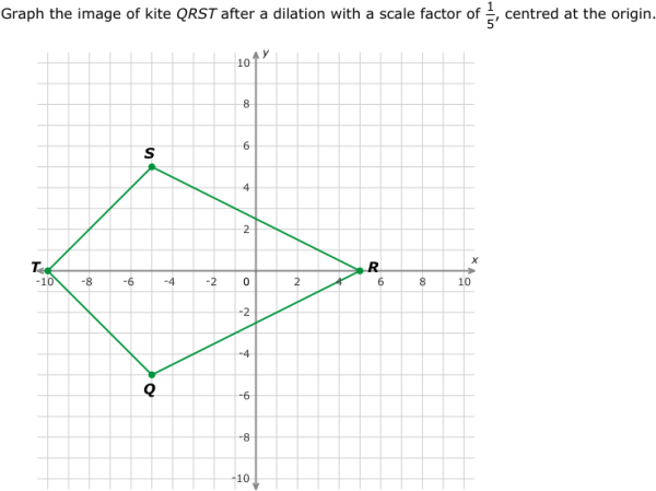 IXL - Dilations: graph the image (Grade 8 maths practice)