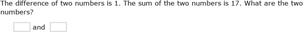 Ixl Find Two Numbers Based On Sum And Difference Grade 3 Maths Practice