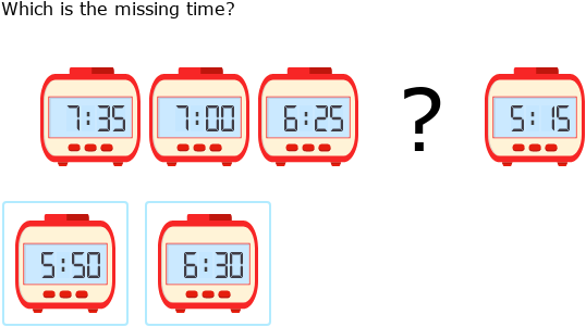 IXL - Time patterns (Grade 4 maths practice)