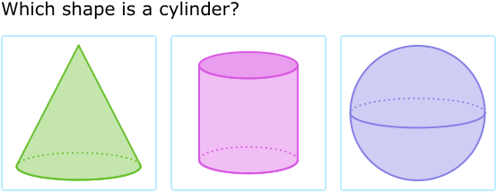 IXL - Select solid shapes (Preschool maths practice)