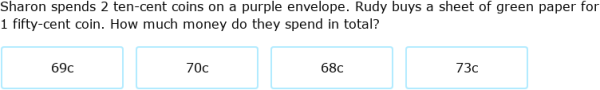 IXL - Add and subtract money - word problems - up to €1 (Grade 2 maths ...