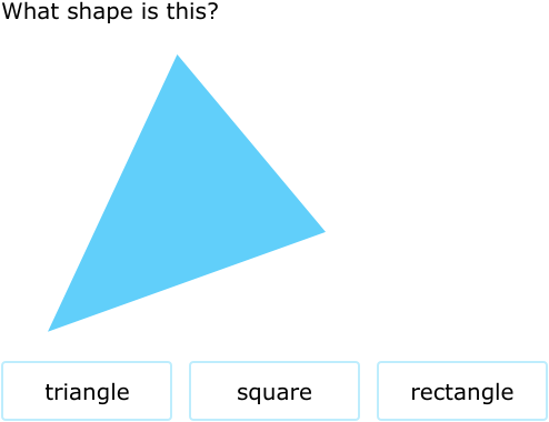 IXL - Name the two-dimensional shape (Kindergarten maths practice)