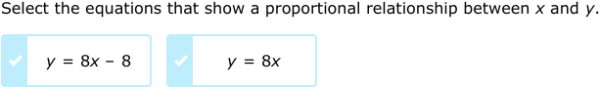 IXL - Identify proportional relationships (Grade 8 maths practice)