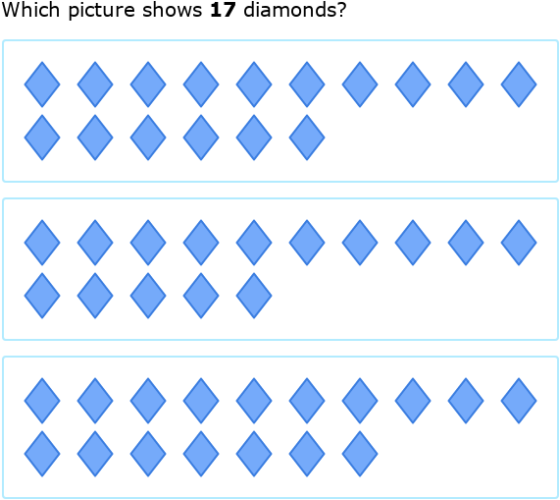 IXL - Represent numbers - up to 20 (Preschool maths practice)